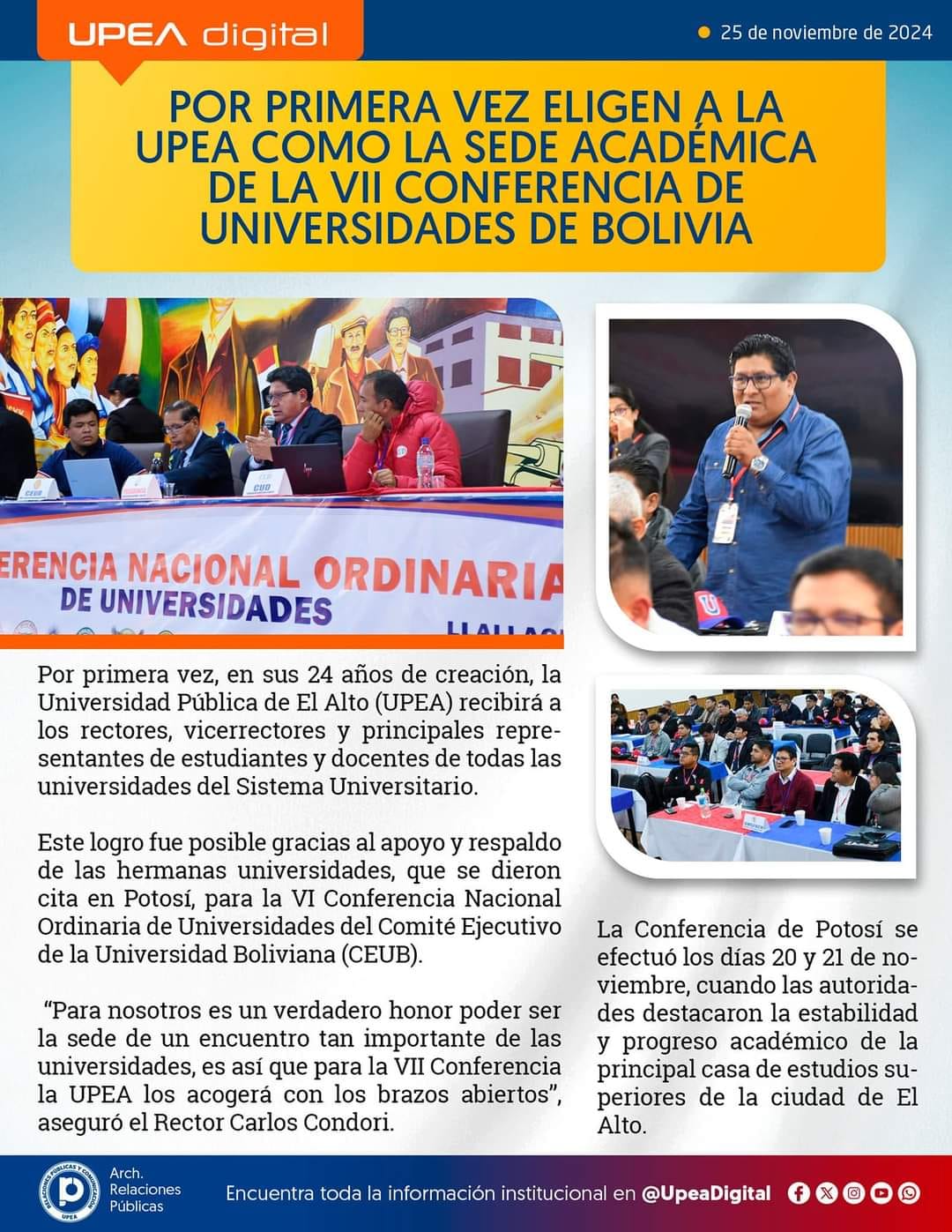 UPEA | Universidad Pública de El Alto