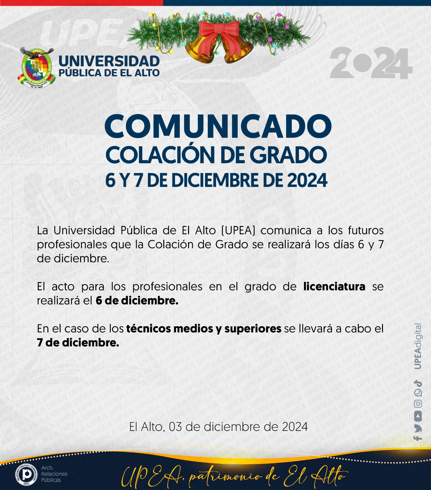 UPEA | Universidad Pública de El Alto